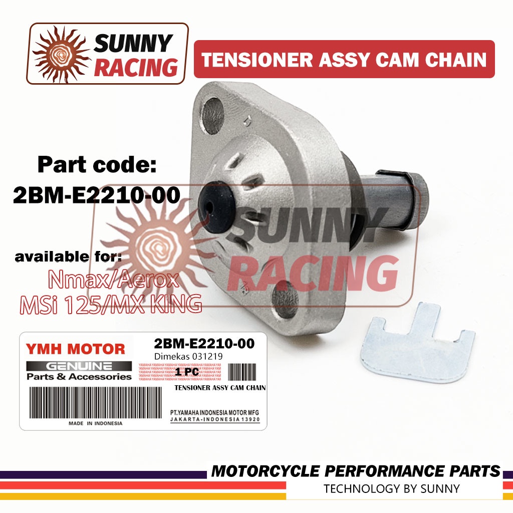 2BM-E2210-00 Cam Chain Tensioner Assy for Nmax/Aerox/MSi 125/MX KING ...