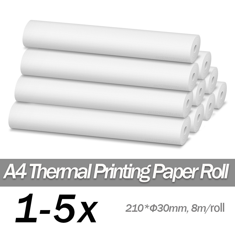 A4 Thermal PDF Paper for A40 Printer Quick Dry Keep Long Time 10 Years ...