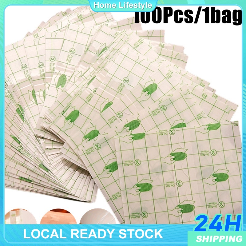 50pcs Waterproof Plaster Transparent Adhesive Medical Wound Dressing ...