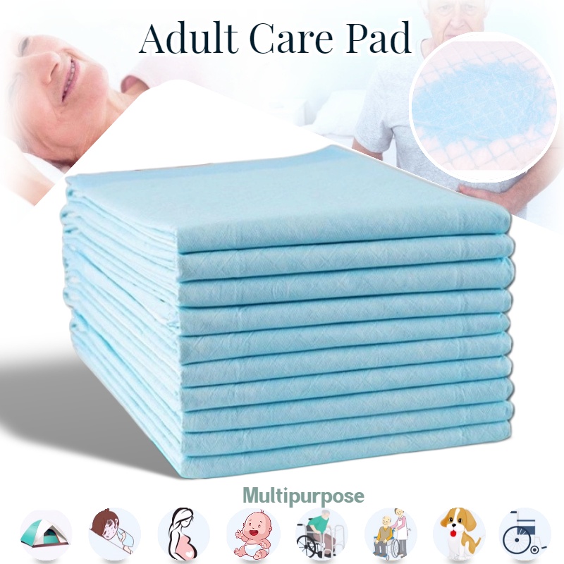 10Pcs Disposable Care Pads for Adults Baby Nappies Maternity Underpads ...