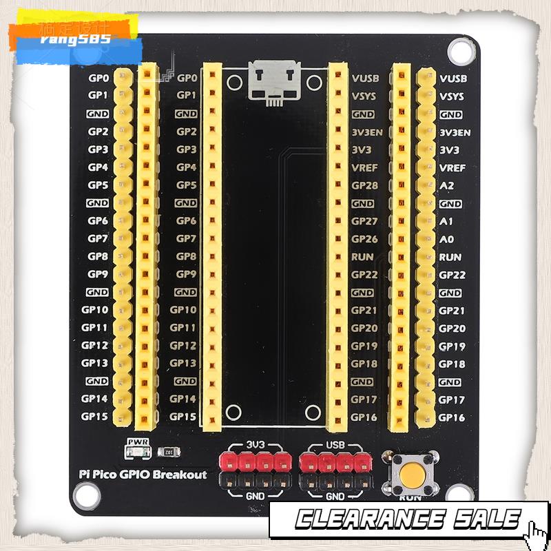 For Raspberry Pi Pico Gpio Breakout Extender Diy Expansion Board No