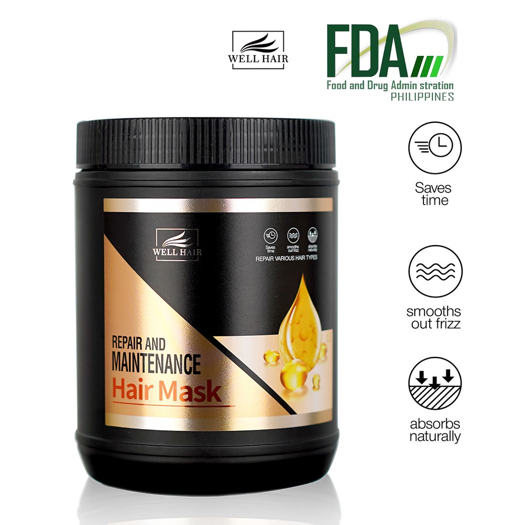 Bremod WELL HAIR Hair Mask Care Treatment Damage Frizzy Maintenance ...