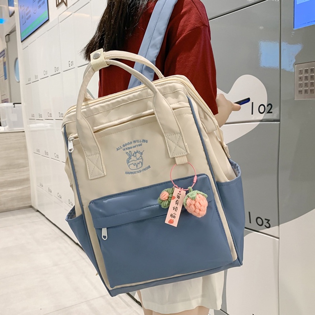 YoYo School Backpack Color Matching Girls Backpack Girls Children's ...