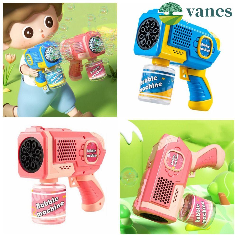 VANES Electric Bubble|Handheld 8 Holes Children's Toys, Cool Blue/pink ...