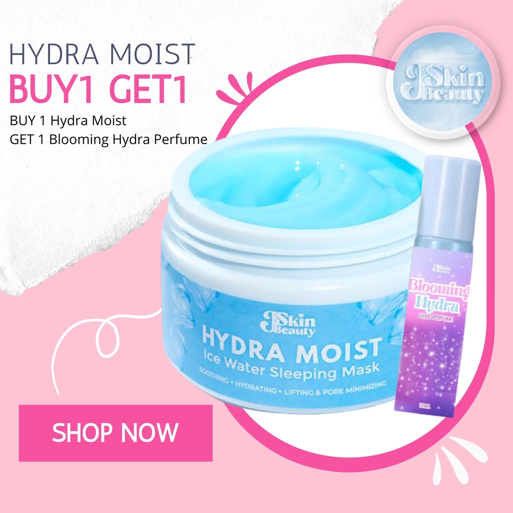 JSKIN BEAUTY BUY 1 Hydra Moist Ice Water Sleeping Mask GET 1 Blooming ...