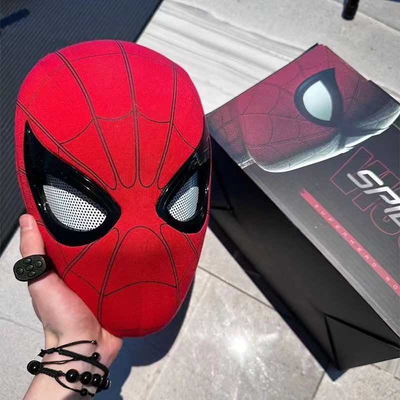 Spider-Man Headgear Eye Blink Mask Hero Helmet | Shopee Philippines