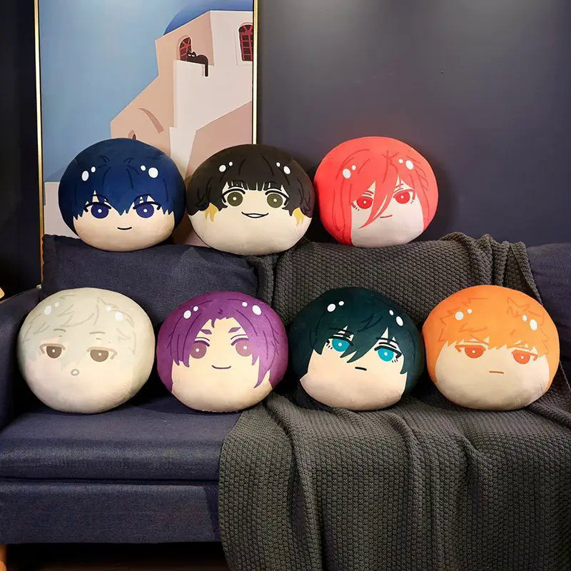 Stuffed Anime Blue Lock Pillows 40cm Isagi Yoichi Chigiri Bachira Nagi ...