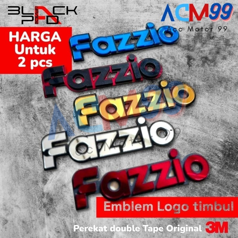 Acrylic 3D Fazzio Logo Emblem | Shopee Philippines