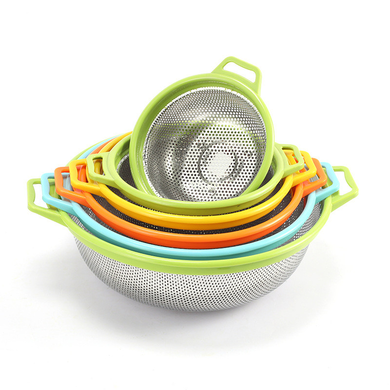 Basket Food Strainer Multipurpose Kitchen Tool for Straining Draining ...