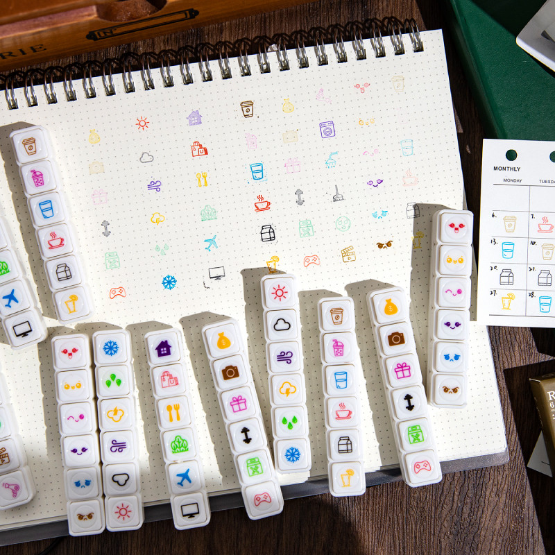 Everything Six-Piece Seal Daily Life Theme Multiple Styles All-Match ...
