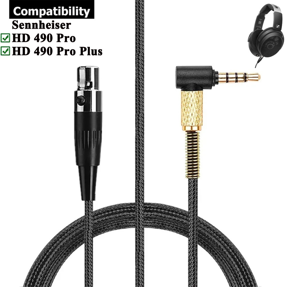 OFC Nylon Braided Replacement Mini XLR 4 Pin Cable Extension Cord For ...
