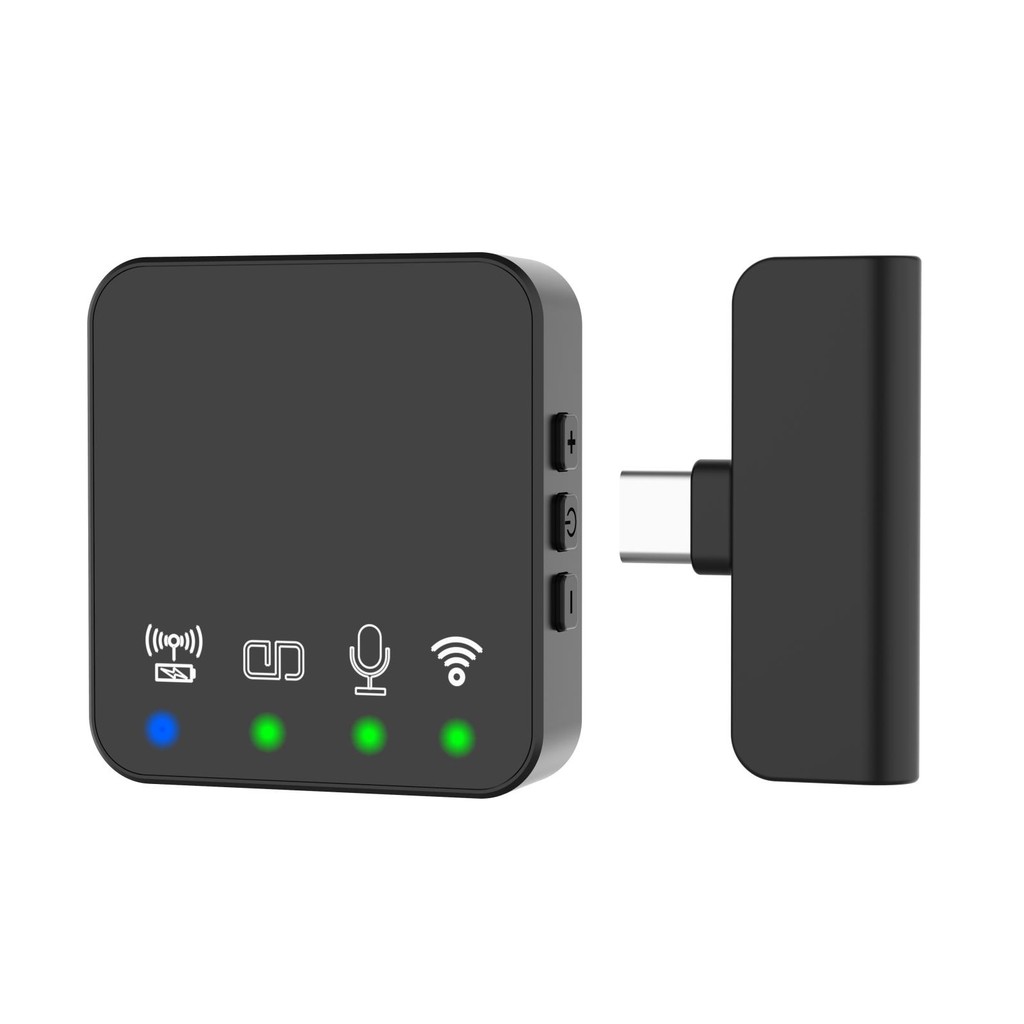 Wireless Microphone Noise-Canceling Clip-on Microphone for Live ...