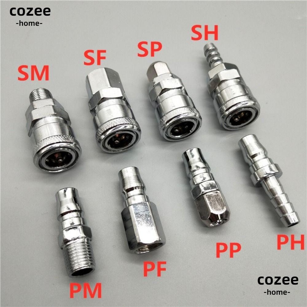 COZEE Quick Connector, SH PH SF PF SP PP SM PM Rapidities Pneumatic Fitting, 20 30 40 C Type PU ...