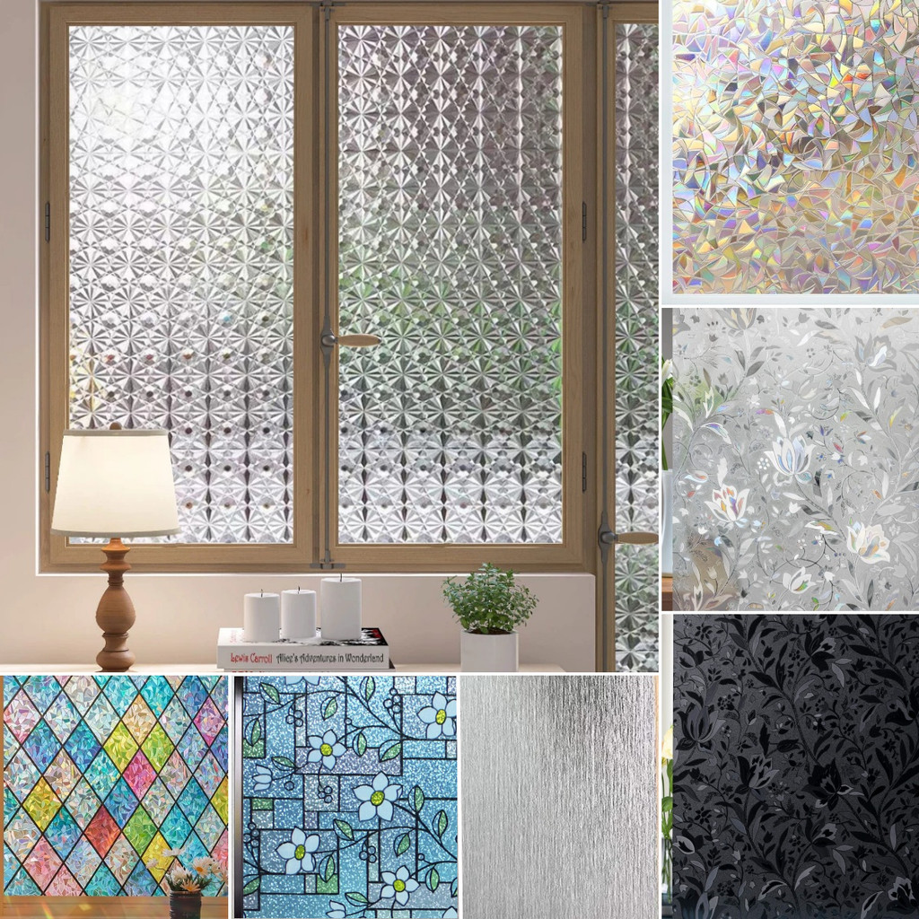 (17.5 X 78.7 In)2026 NEW GS 3D Window Film UV Protection Window ...