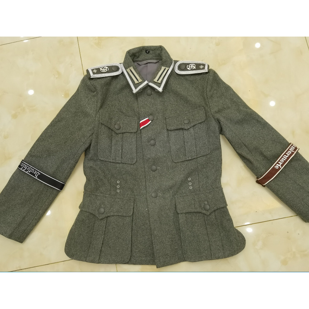 German Army GD National Defense Army M40 Sergeant Wild Gray Woolen ...