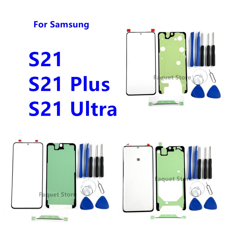 Touch Outer Glass Replacement Repair Kits For Samsung Galaxy S21 Ultra ...