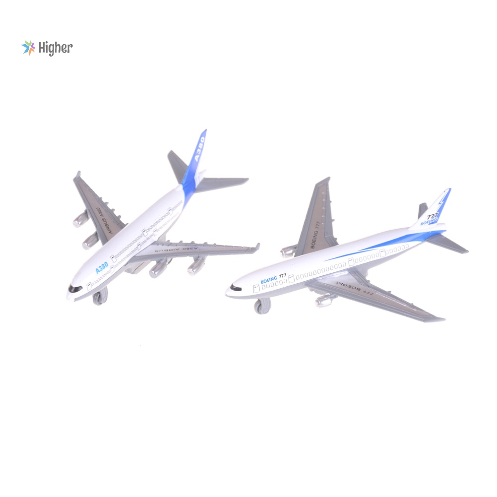 Higher＞ Mini Aircraft model Toy Alloy materials kids toys Airbus A380 ...