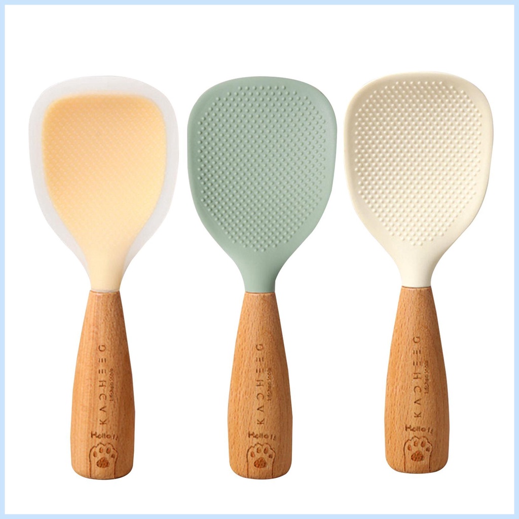 Rice Paddle Spoon Non-Stick High Temperature Resistant Rice Scooper ...