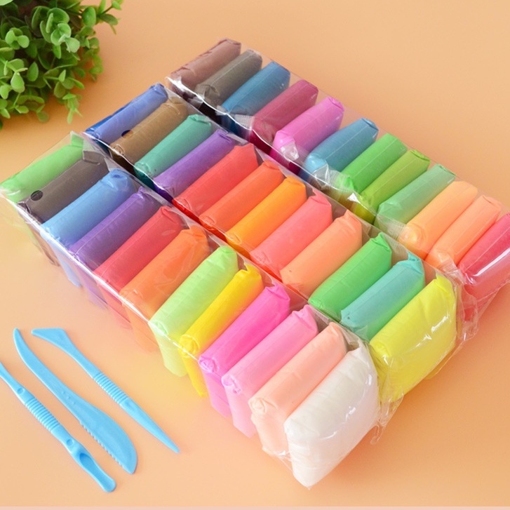 Slime Clay Polymer Children's Toys (12 pcs) Colorful Educational SLIME ...