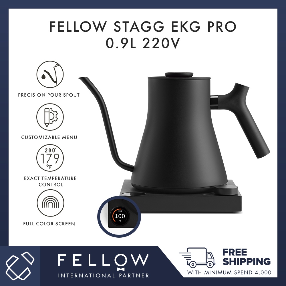Fellow Stagg EKG Pro 0.9L 220V | Electric Gooseneck Kettle | Pour Over ...