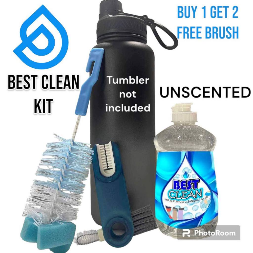 Cleaning Kit with Bottle Brushes, Tumbler Cleaners, and Lid Cleaning ...