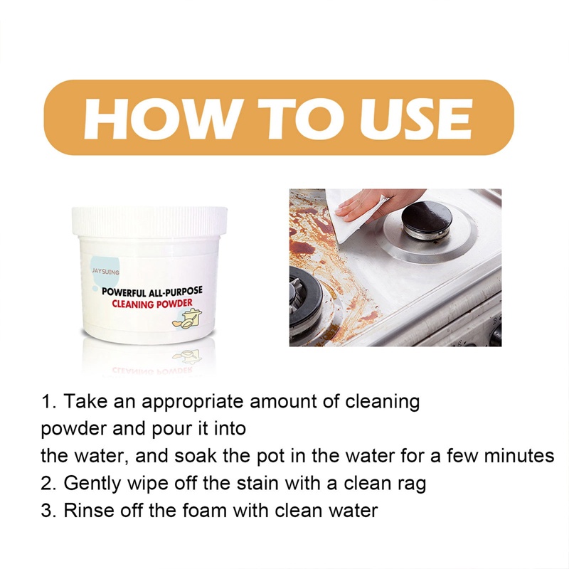 BK Powerful Kitchen All-Purpose Powder Cleaner, Kitchen All-Purpose ...