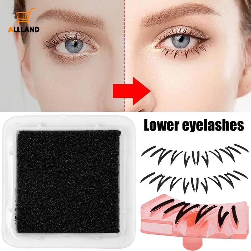 Professional Lower Eyelash Stamp Lazy Quick Natural Look Make Up Under ...