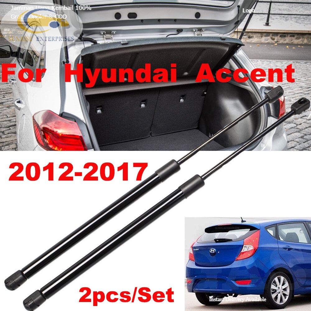 Hyundai Accent Hatchback 2012-2017 Back Door Stay Lift Support Damper ...