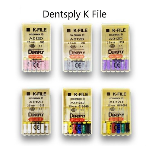 Dentsply K File 25mm #15-40 | Shopee Philippines