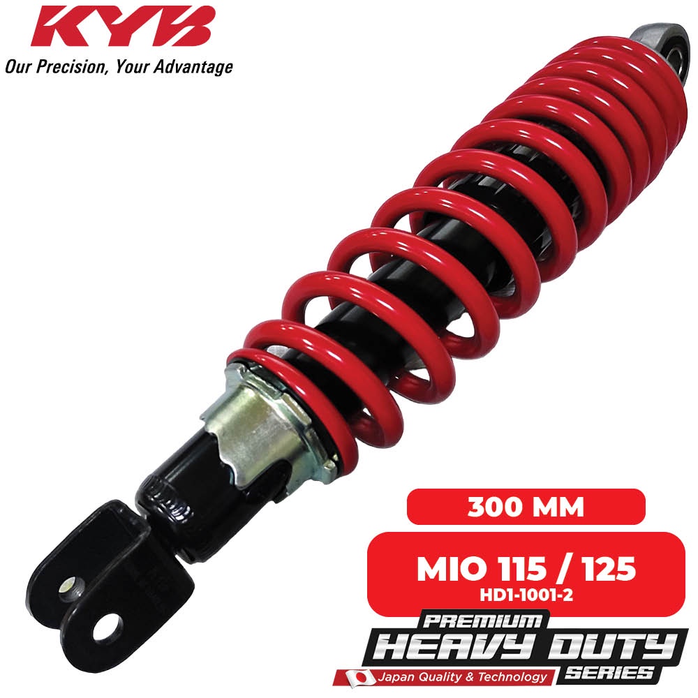 KYB Premium Heavy Duty MIO 115 / 125 [300mm] Motorcycle Shock Absorber ...