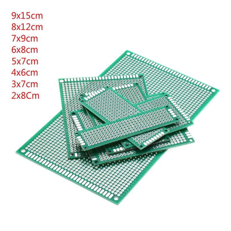 10PCS 9x15cm 8x12cm 7x9cm 6x8cm 5x7cm 4x6cm 3x7cm 2x8Cm Green Double ...