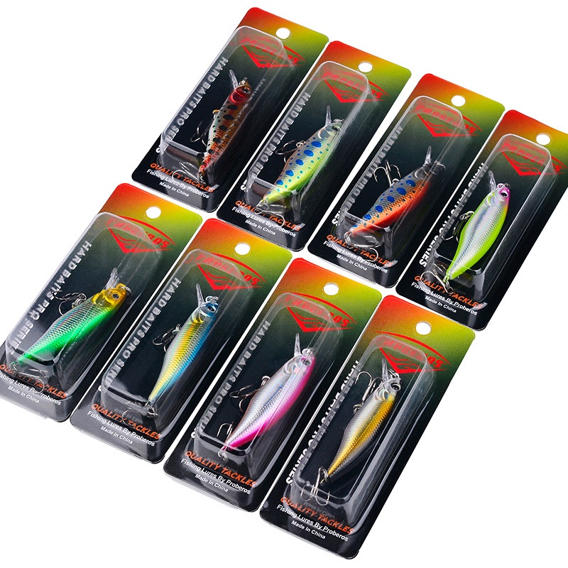 Sinking Minnow Lure 5.7cm/4.5g Chrome Minnow Gewang Killer Casting Lure ...