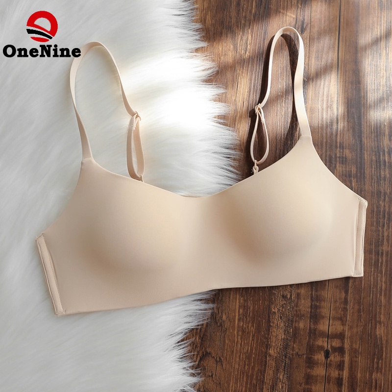 Japan Seamless Bra Woman Small Chest Push UP No Steel Ring Bra ...