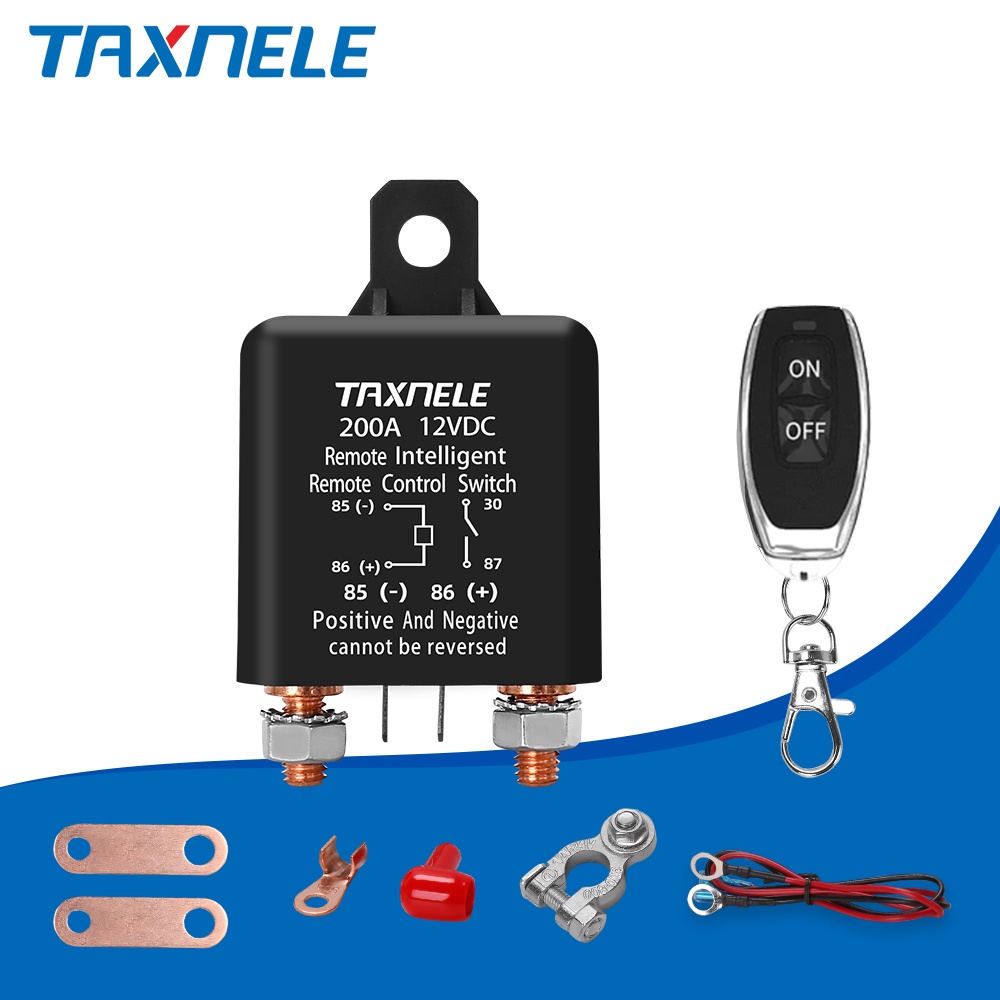 Control Battery Isolator Disconnect Switch 12V 120A 200A 500A Relay Cut ...
