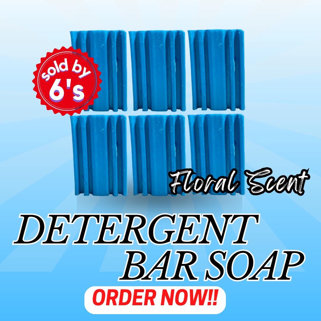 Extreme Laundry Detergent Bar Soap Floral Scent 6pcs | Shopee Philippines