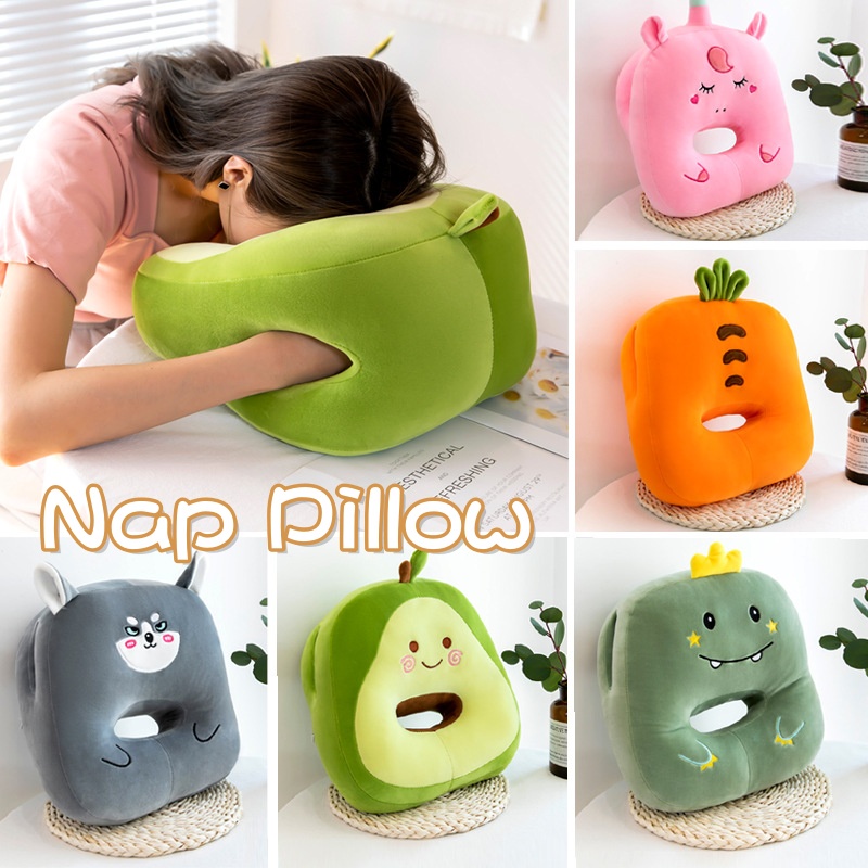 Neck Nap Pillow Travel Pillow Neck Unicorn Doll Cartoon Stuffed Nap ...