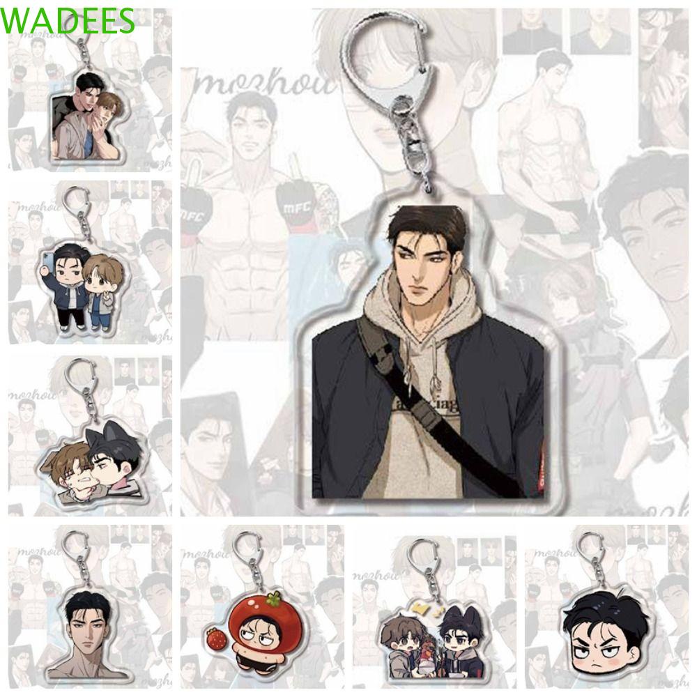 WADEES Joo Jaekyung Kim Dan Keychain, Manwha Jinx Cartoon Figure Manwha ...