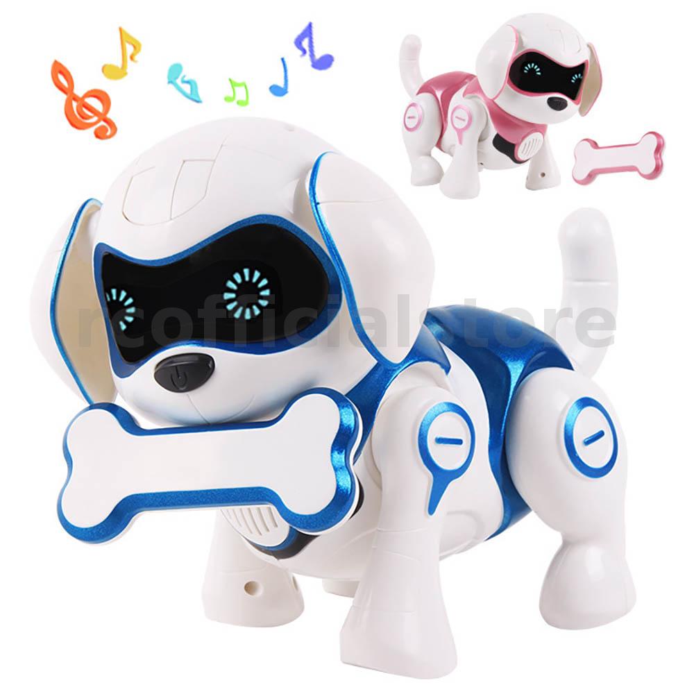 Locke Robot Dog Toy Cute Simulation Remote Control Dog Induction Robot ...