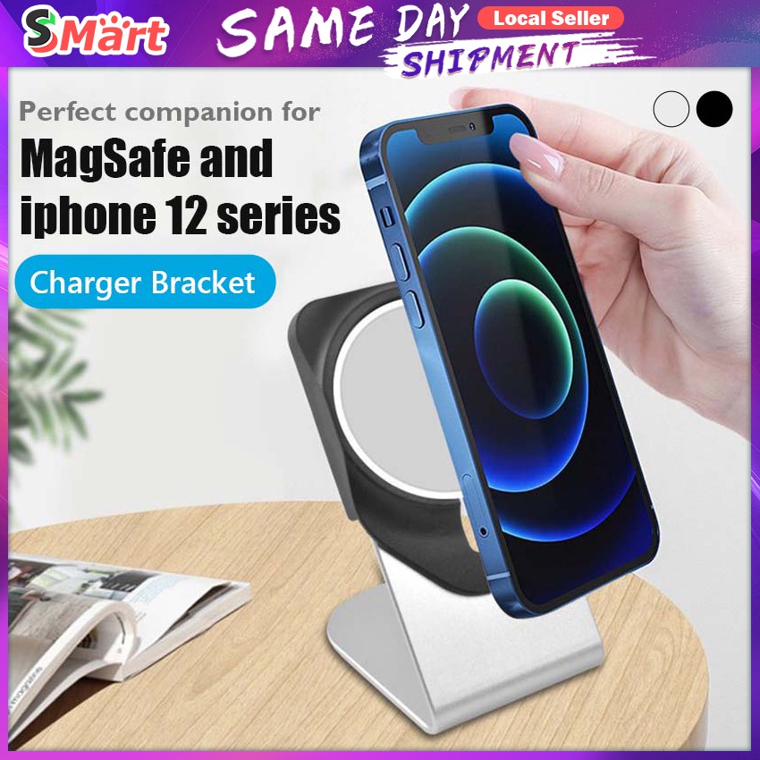 Universal Magnetic Desk Phone Charger Stand Non-Slip Wireless Charging ...