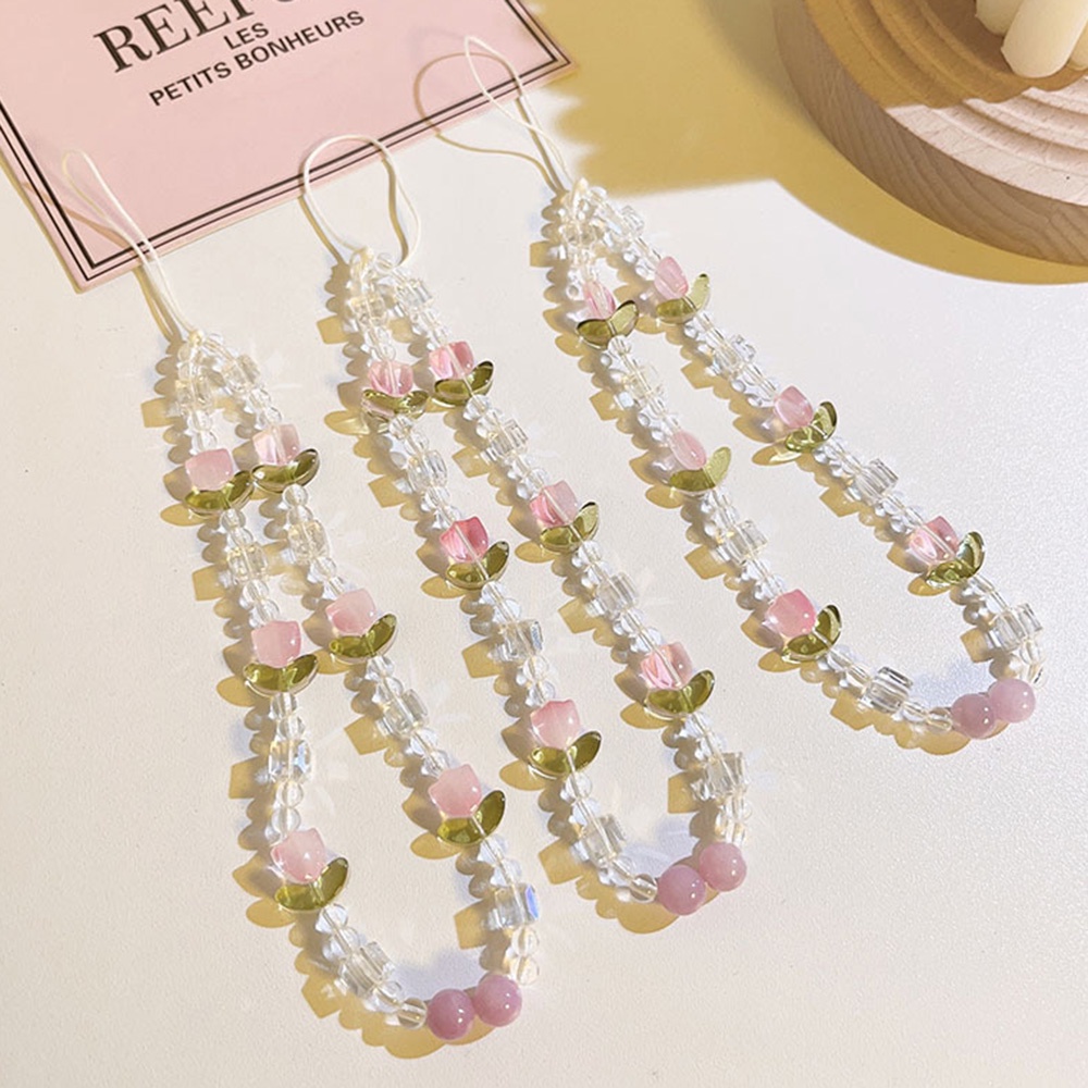 Hanging Chain Mobile Phone Lanyard Case Hanging Ring Ins Beaded ...
