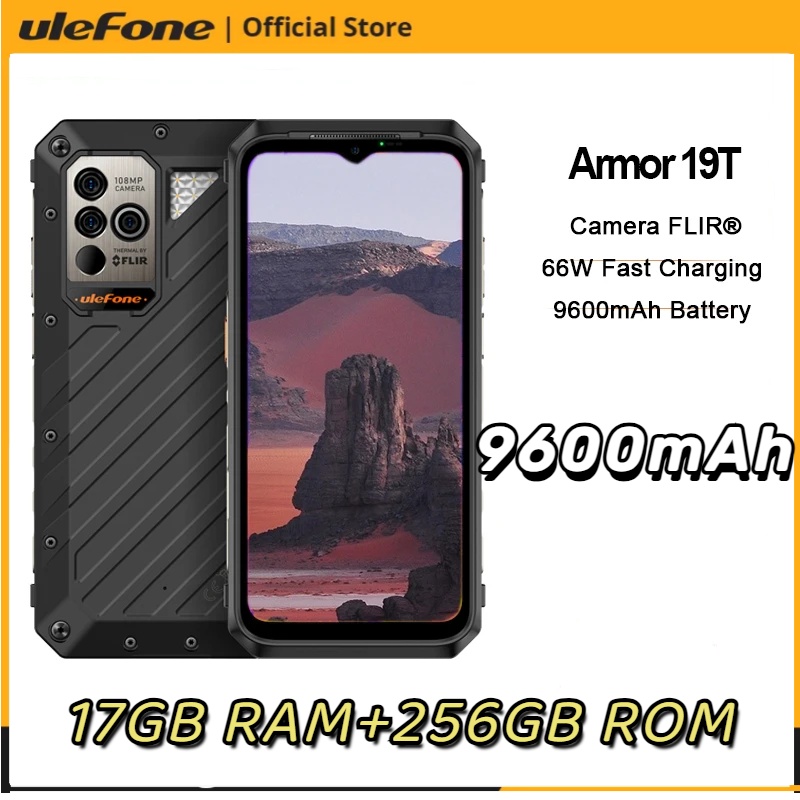Ulefone Power Armor 19T 17GB RAM +256GB ROM Thermal Imaging Camera FLIR ...