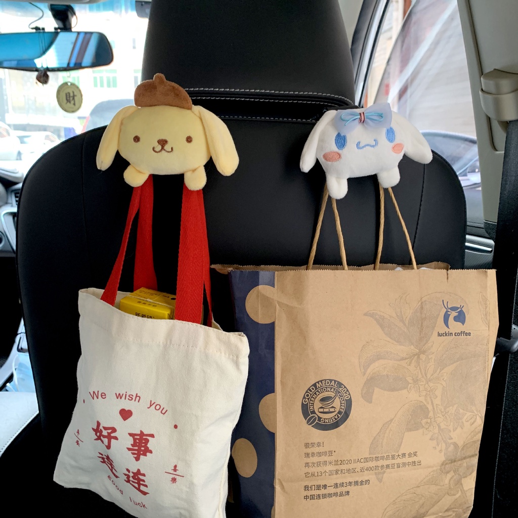 Sanrio Creative Car Seat Hook Interior Parts Storage Bag Hanger ...