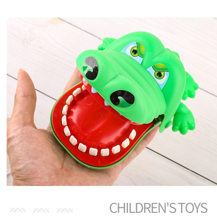 Funny Crocodile Mouth Bite Finger Funny Toy Game toys for kids Boys and ...