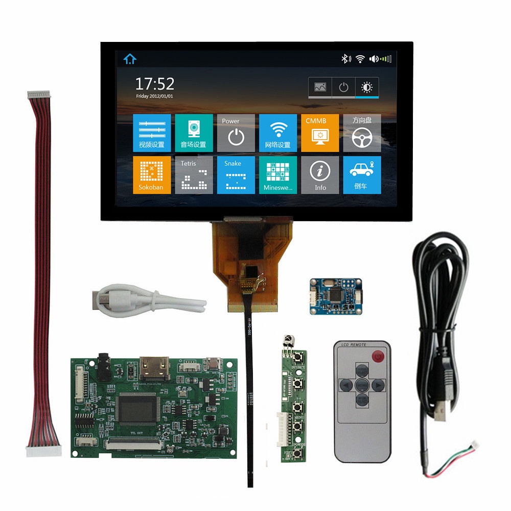 6.5 Inch AT065TN14 800*480 Multipurpose LCD Display Screen Driver ...