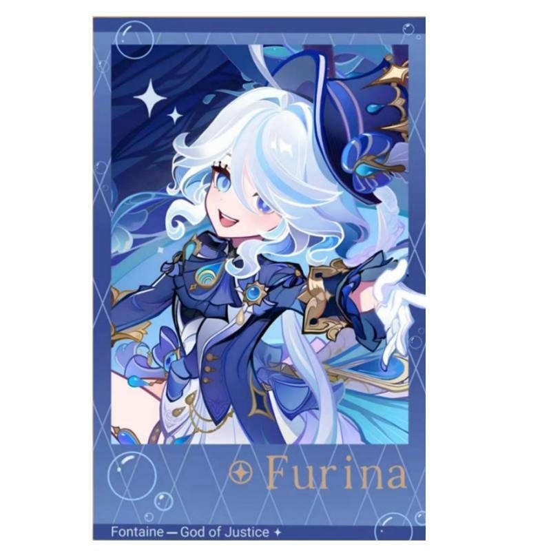20Pcs/Set Game Cartoon Genshin Impact Stickers Cute Focalors Furina ...