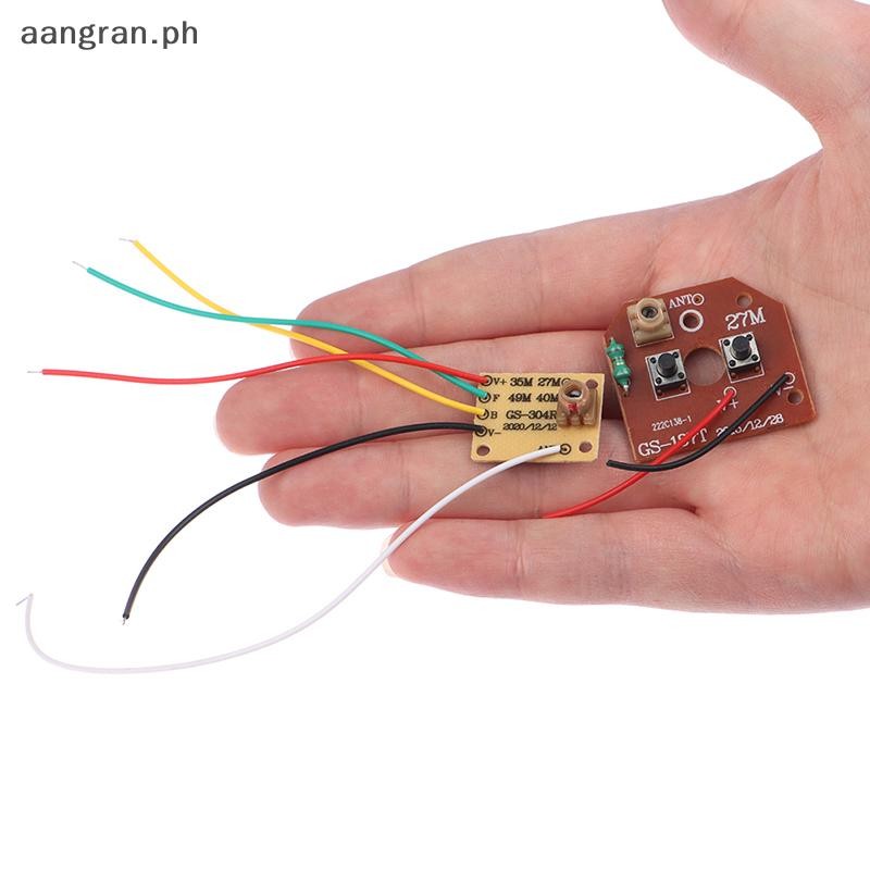 aangran 4CH RC Remote Control Circuit PCB Transmitter Receiver Board rc ...