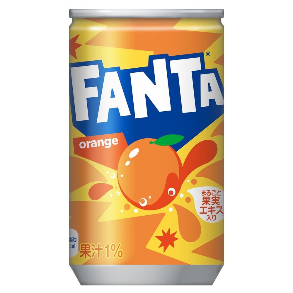 Direct from japan☆】Coca-Cola Fanta Orange 160ml cans x 30 | Shopee Philippines