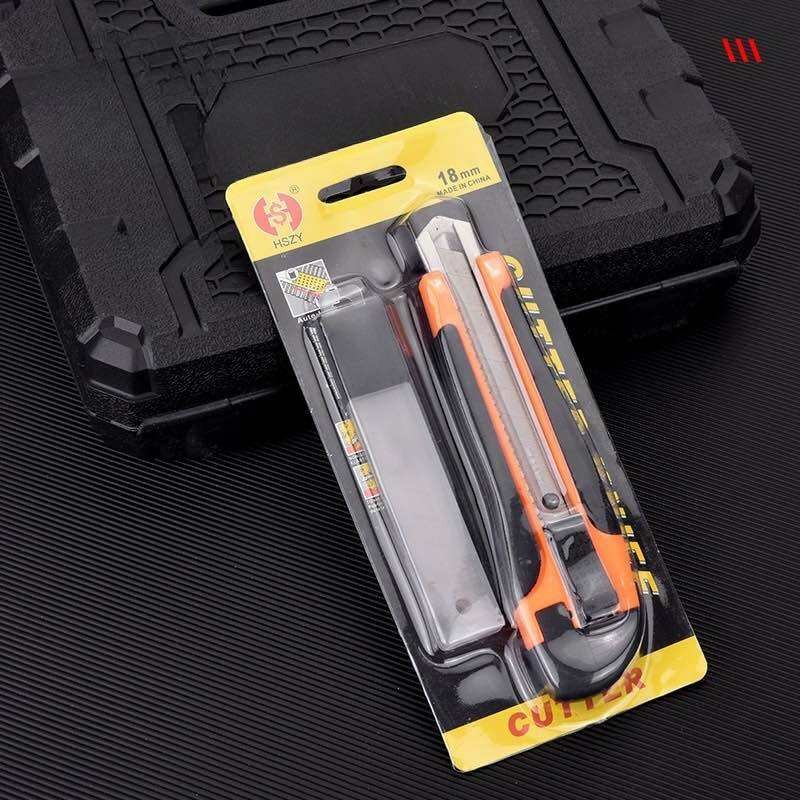 Utility Cutter Knife Set Professional Quality 18mm Blade Utility Knife ...