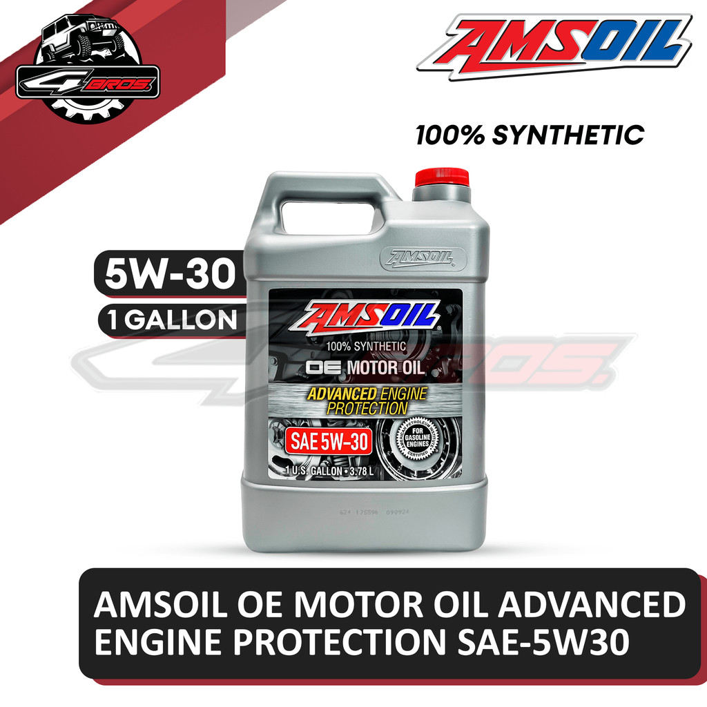 Amsoil 5W-30 100% Synthetic OE Motor Oil Advance Engine Protection 1 ...
