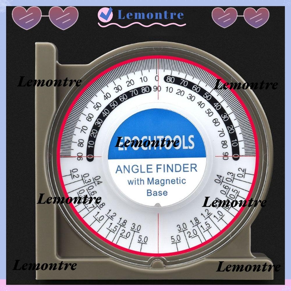 LEMONTRE Angle Positioner Locator, Level Angle Finder Horizontal Bubble ...